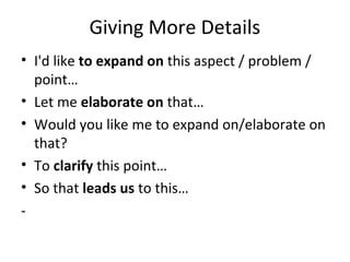 Presentation – expressions | PPT