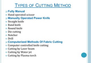 Fabric Cutting | PPT