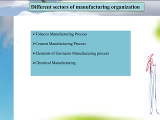 Elements of Process In Manufacturing Organizations | PPT
