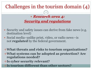 Fake News in Tourism | PPTX