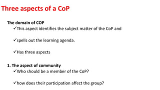 Presentation to farmers Communities of Practice by Janet C. Achora ...