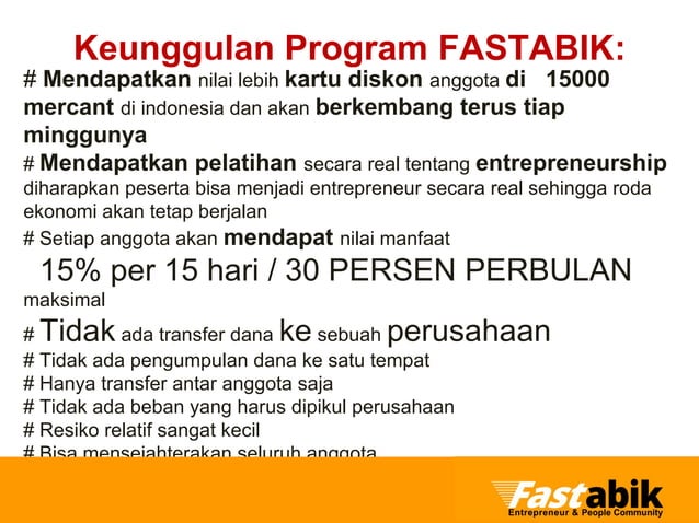 Presentation fastabik | PPT