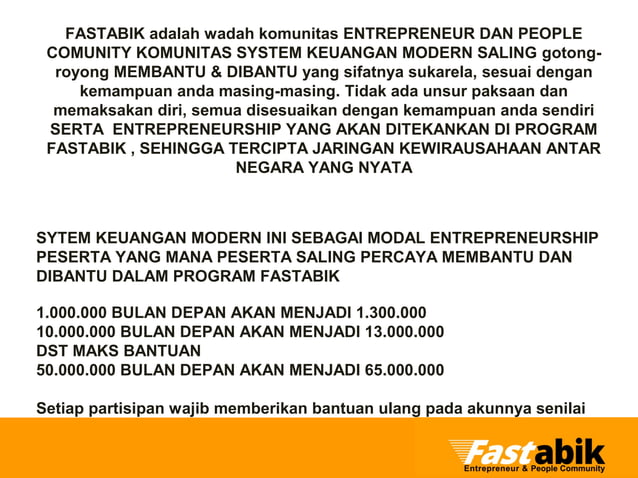 Presentation fastabik | PPT