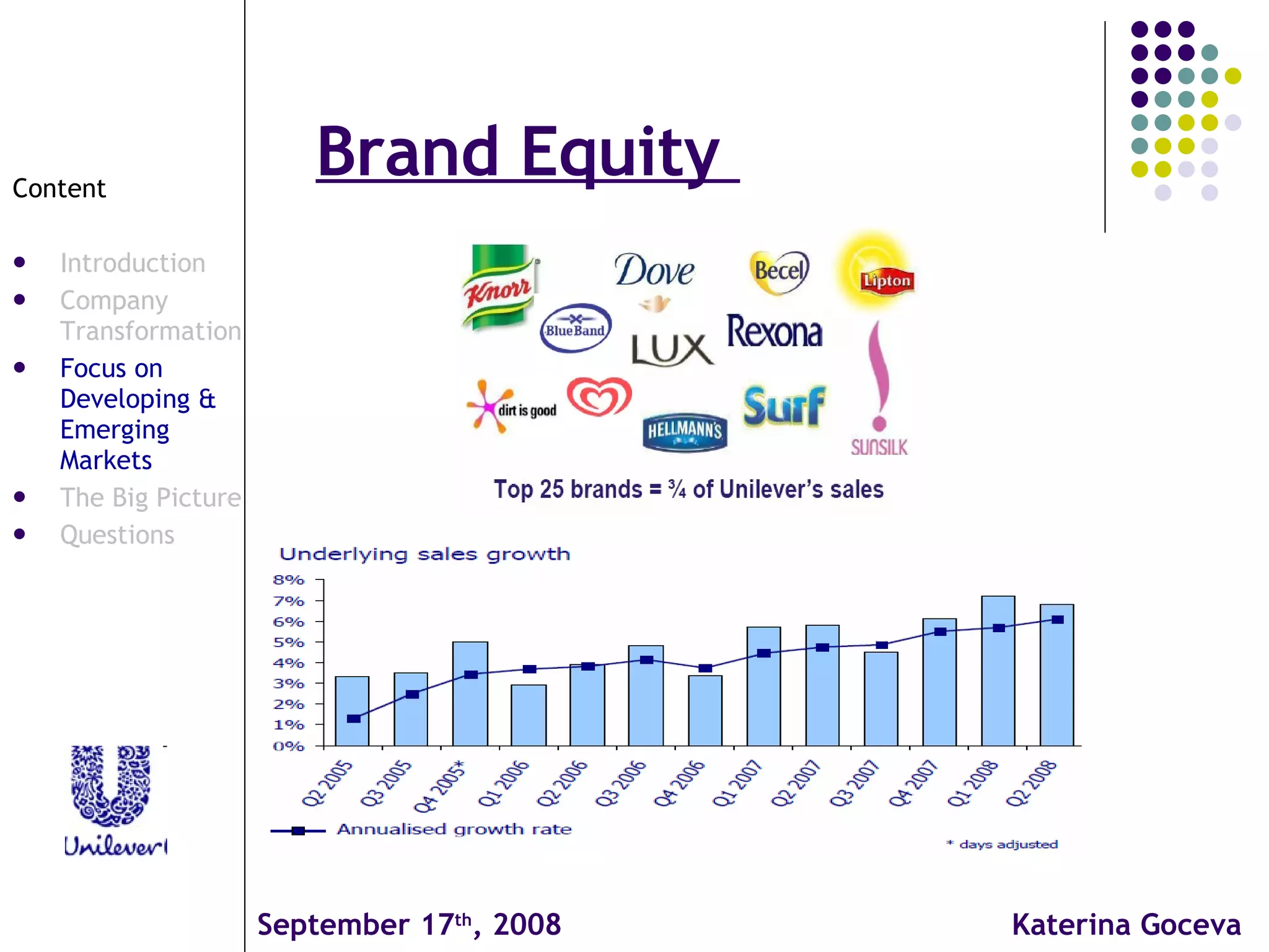 Presentation Fca Unilever | PPT