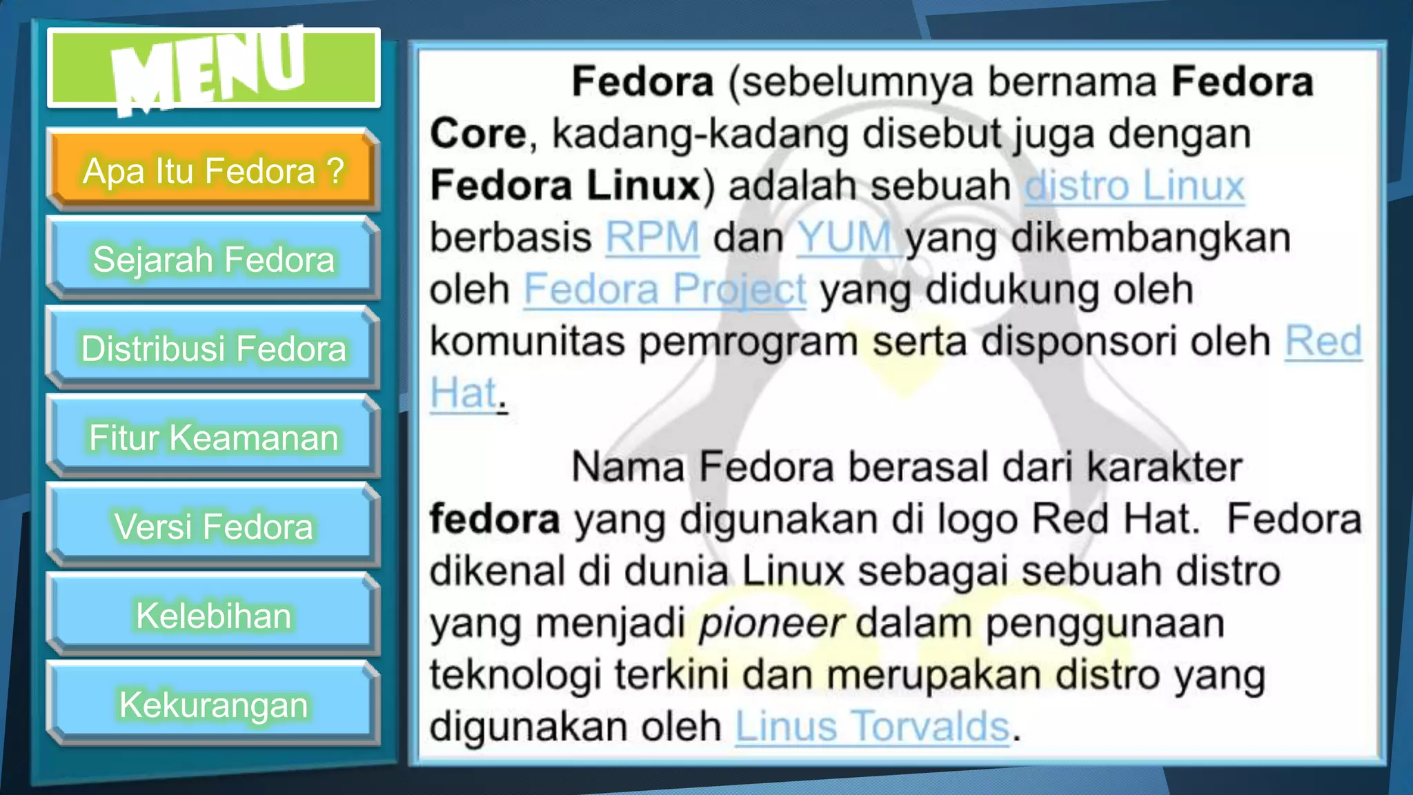 Presentation fedora | PPT