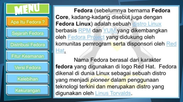 Presentation fedora | PPT