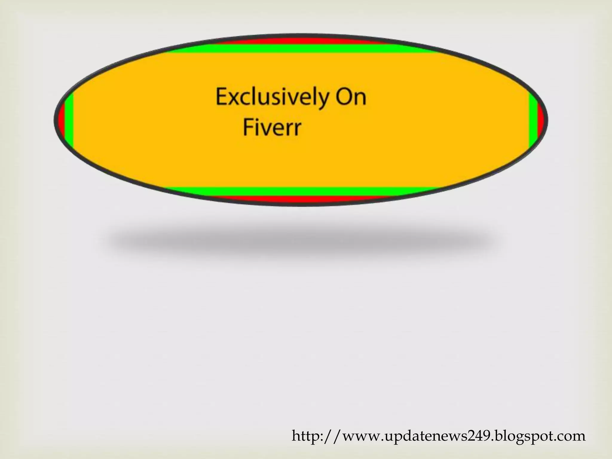 fiverr gig offer presentation | PPT