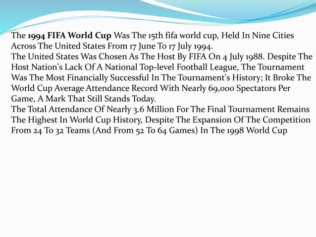 Presentation fifa | PPTX | Soccer | Sports