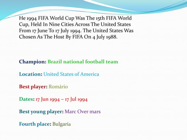 Presentation fifa | PPTX | Soccer | Sports