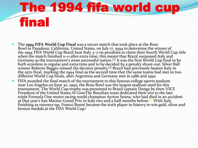 Presentation fifa | PPTX | Soccer | Sports