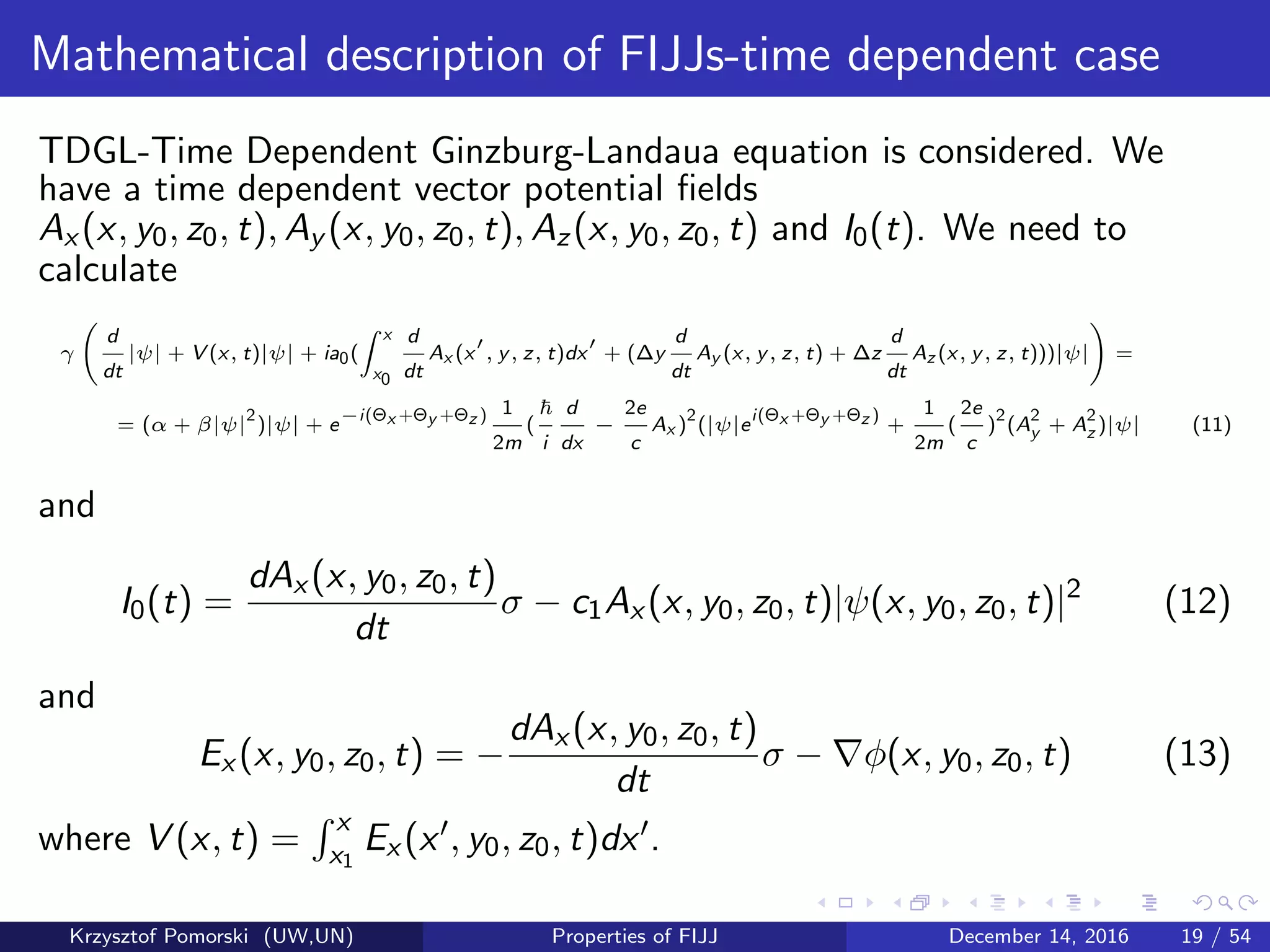 Properties of field induced Josephson junction(s) | PDF