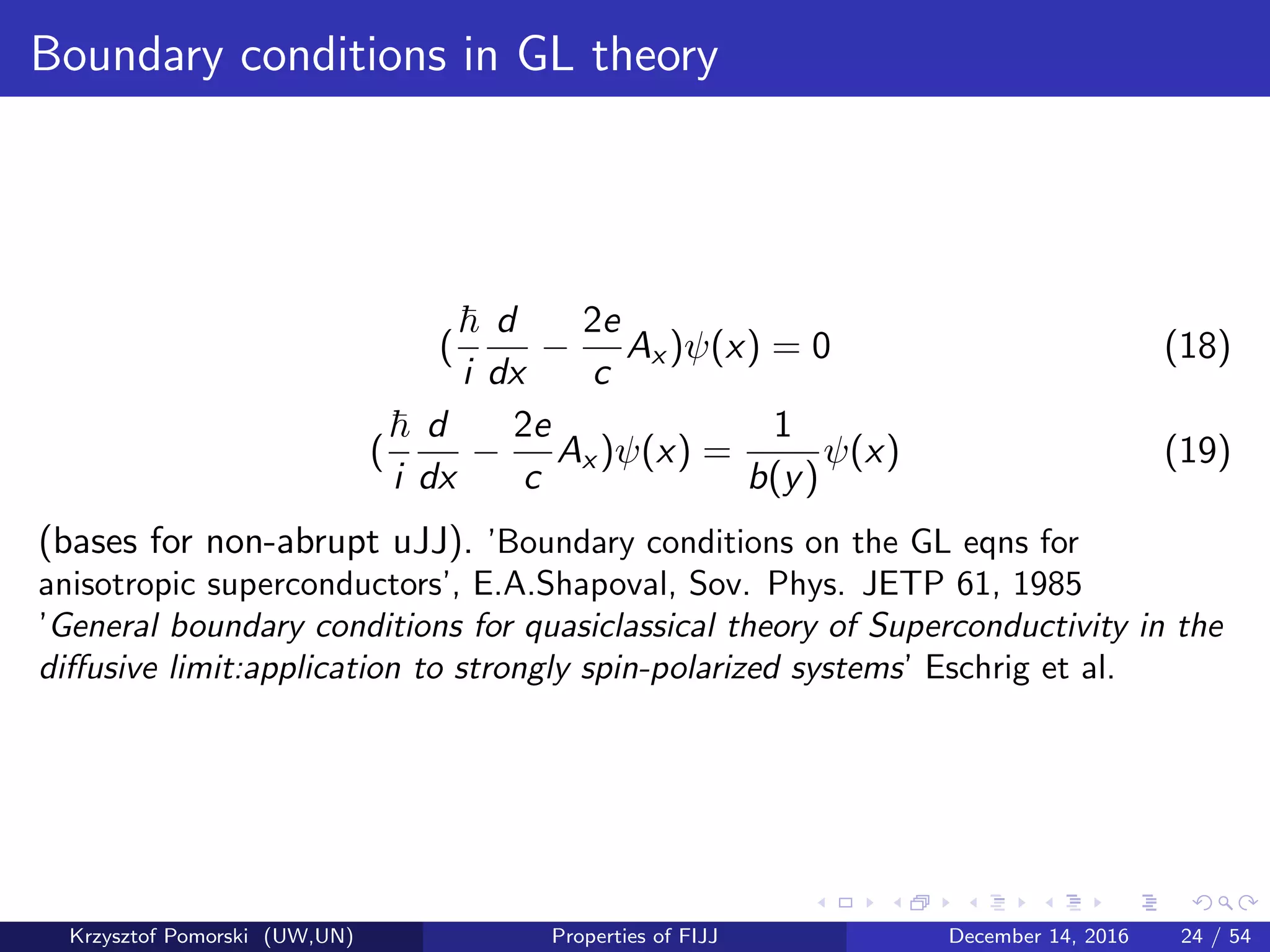 Properties of field induced Josephson junction(s) | PDF | Physics | Science