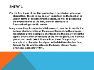 FILM PRODUCTION DIARY | PPT