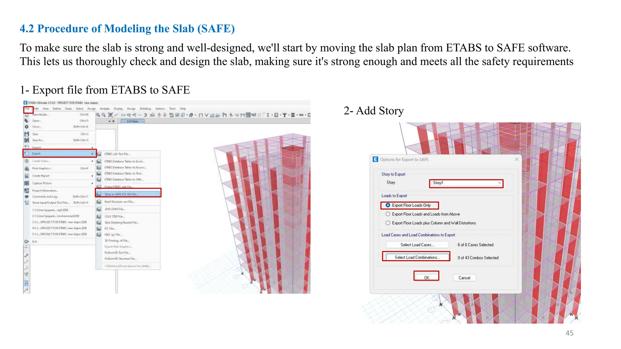 Comparative study of High-rise Building Using ETABS,SAP200 and SAFE., SAFE and SAP2000 | PPTX ...