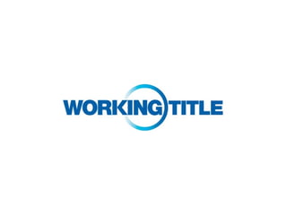 Presentation film prod (working title) | PPT