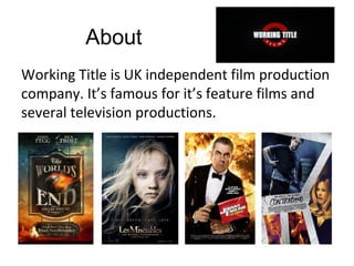 Presentation film prod (working title) | PPT