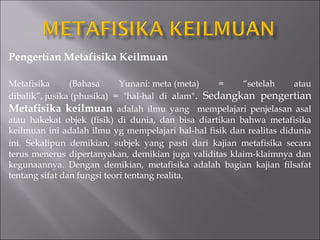Presentation filsafat | PPT