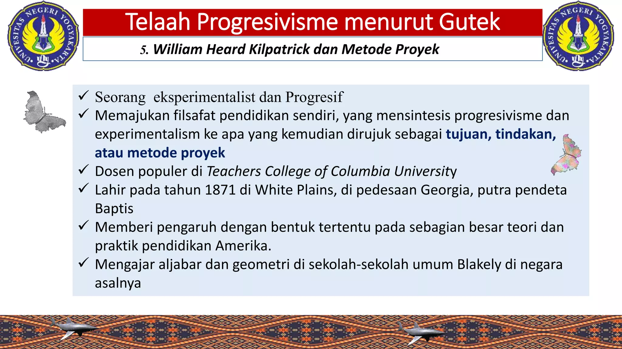Filsafat Pendidikan Progresivisme | PPTX