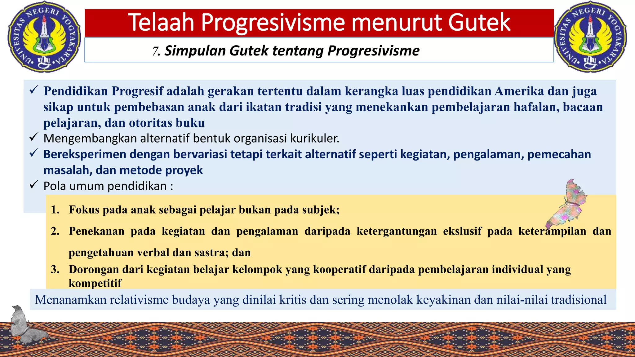 Filsafat Pendidikan Progresivisme | PPTX