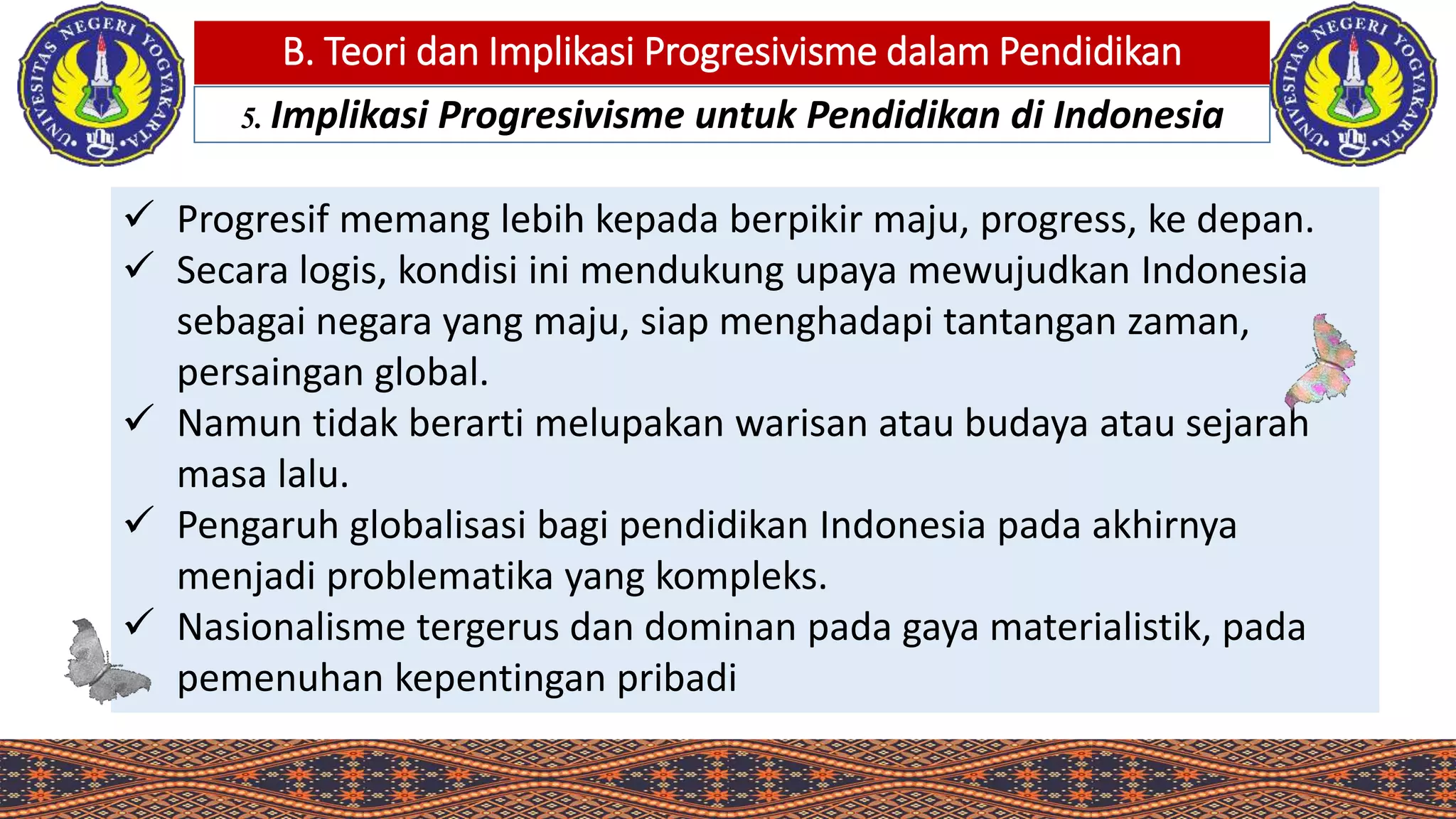 Filsafat Pendidikan Progresivisme | PPTX