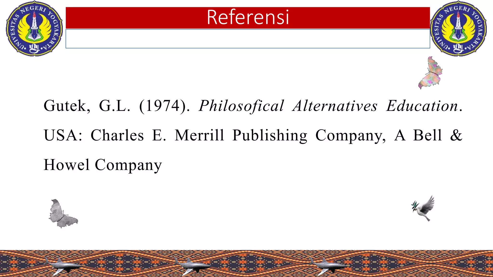 Filsafat Pendidikan Progresivisme | PPTX