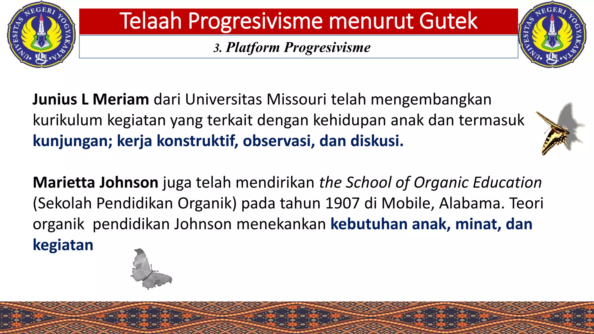 Filsafat Pendidikan Progresivisme | PPTX