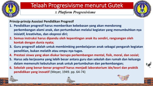 Filsafat Pendidikan Progresivisme | PPTX