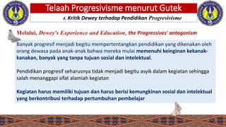Filsafat Pendidikan Progresivisme | PPTX