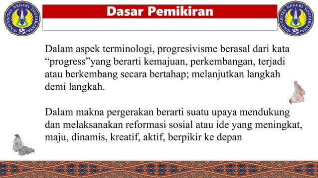 Filsafat Pendidikan Progresivisme | PPTX