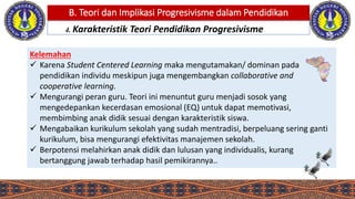 Filsafat Pendidikan Progresivisme | PPTX