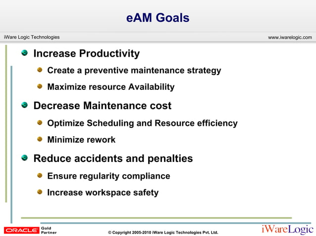 Oracle eAM Overview And Integration With E-Business Suite | PPT ...
