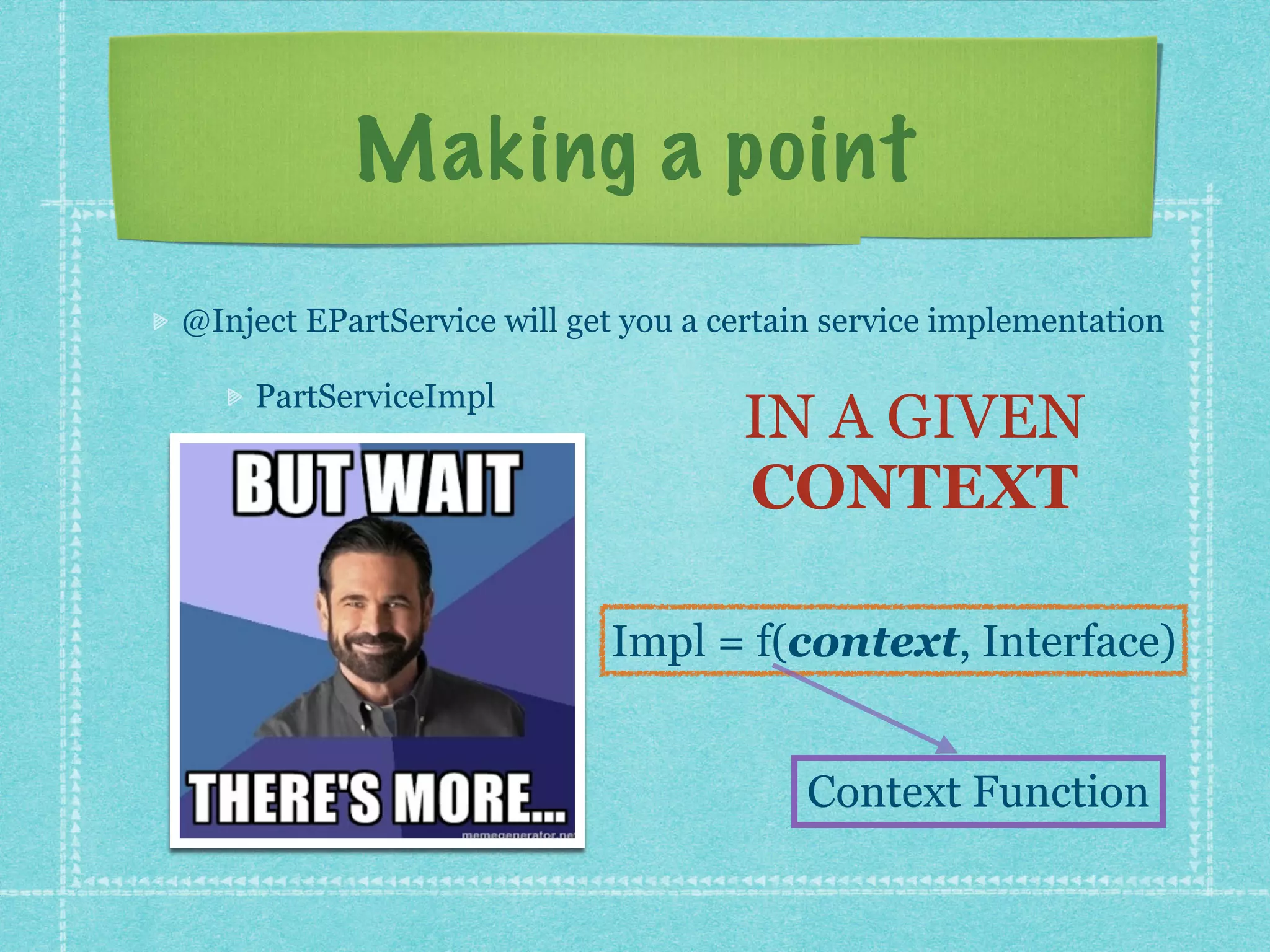 Eclipse 4 Context Functions | PPT