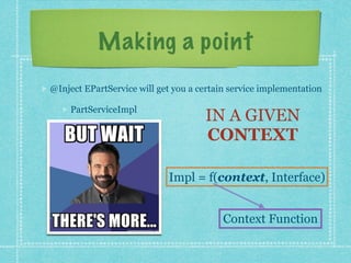 Eclipse 4 Context Functions | PPT