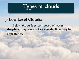 cloud formation,types,causes. | PPTX