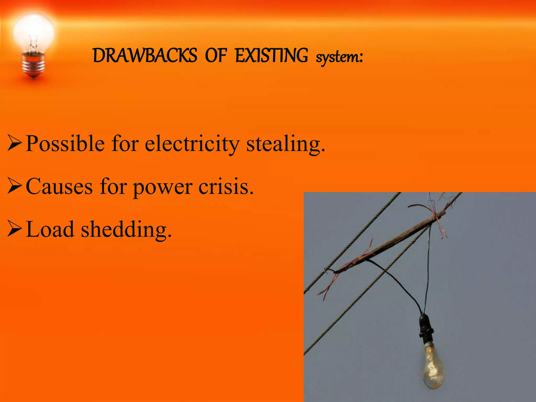 energy theft detection | PPTX