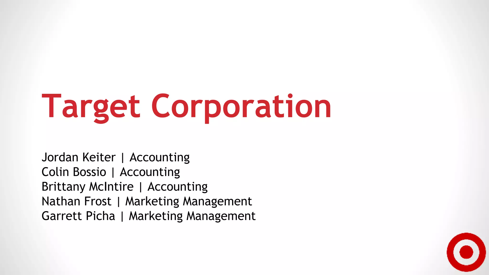 Target Corporation Programmatic Recommendation | PPT