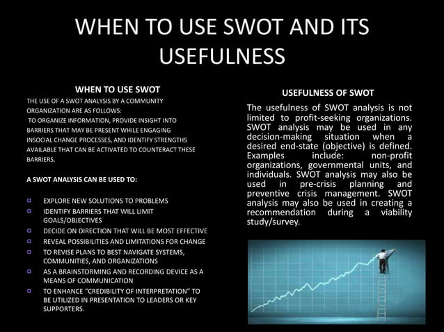 CASE STUDY - SWOT ANALYSIS | PPT