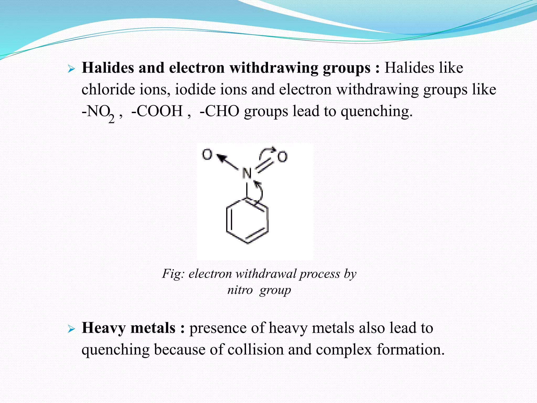 Quenching of Fluorescence | PPTX