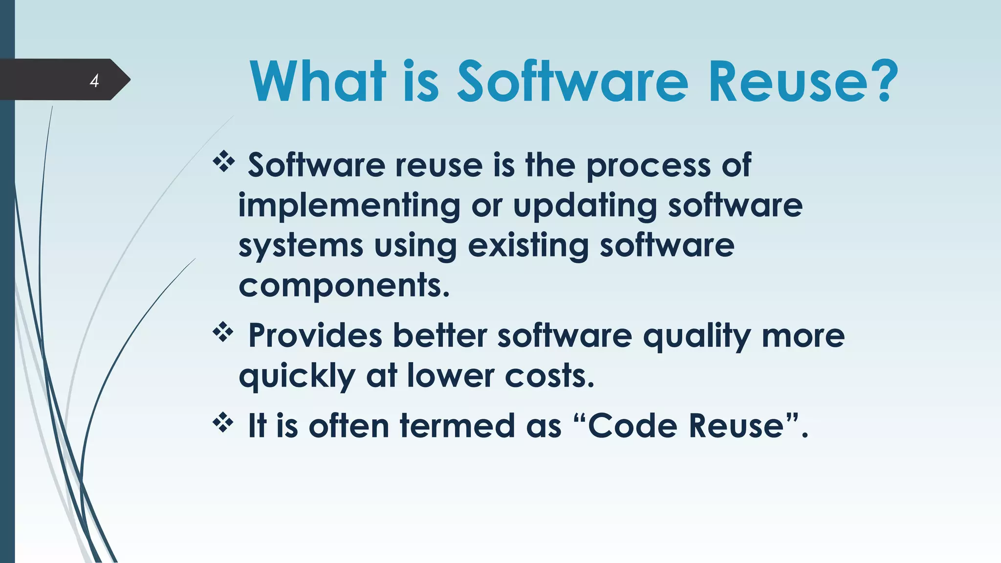 Software Reuse | PPT