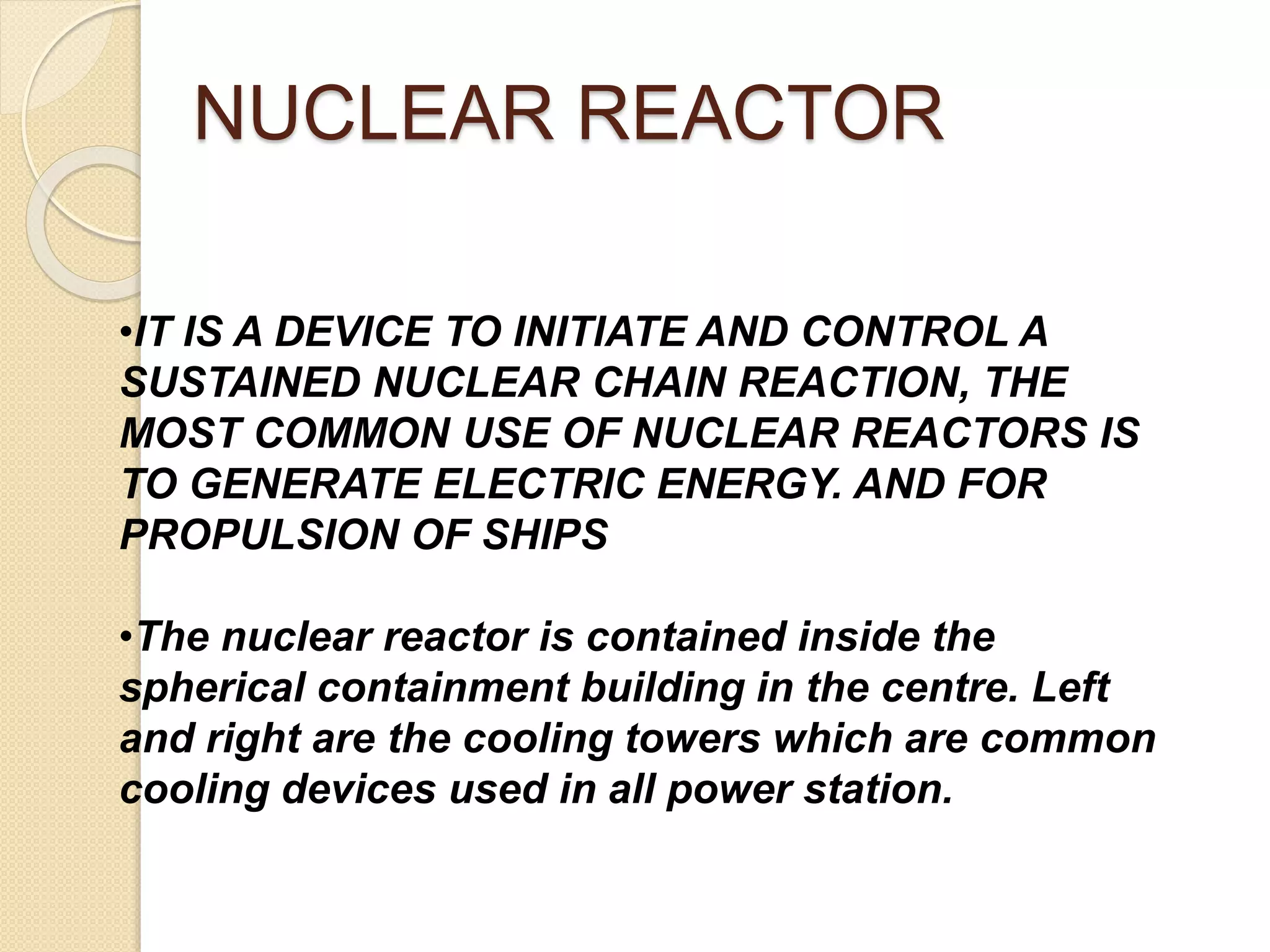 Nuclear Power Plant Presentation | PPTX