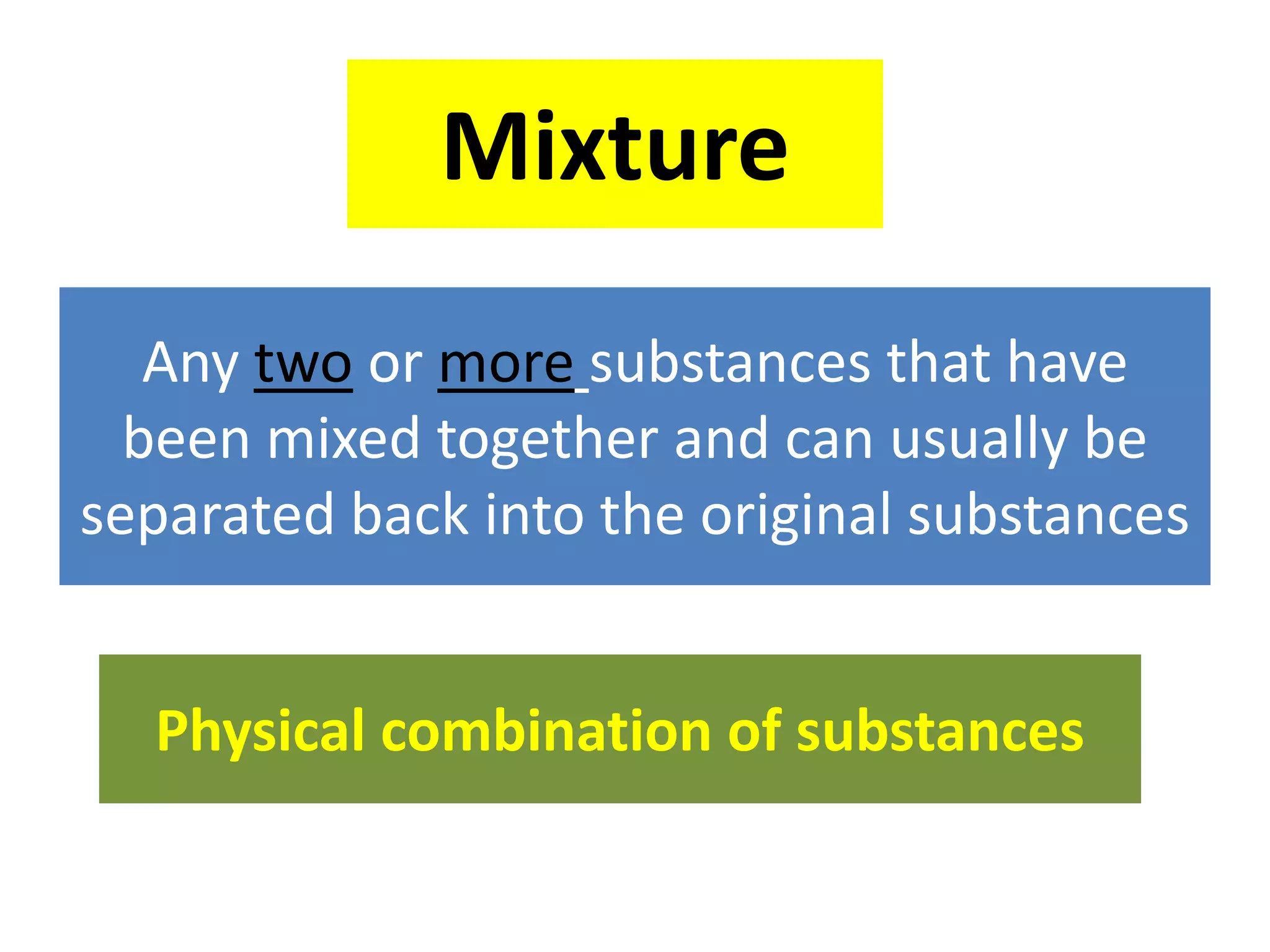 How are mixtures formed & separated | PPTX