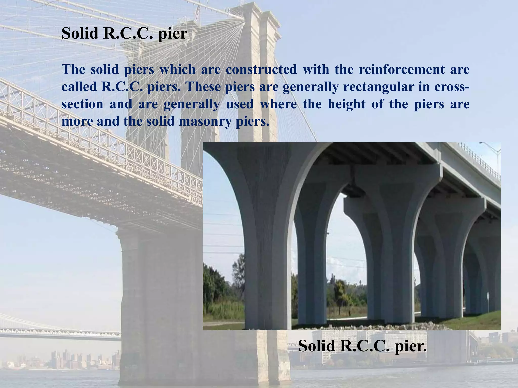 About Bridge pier. | PPTX