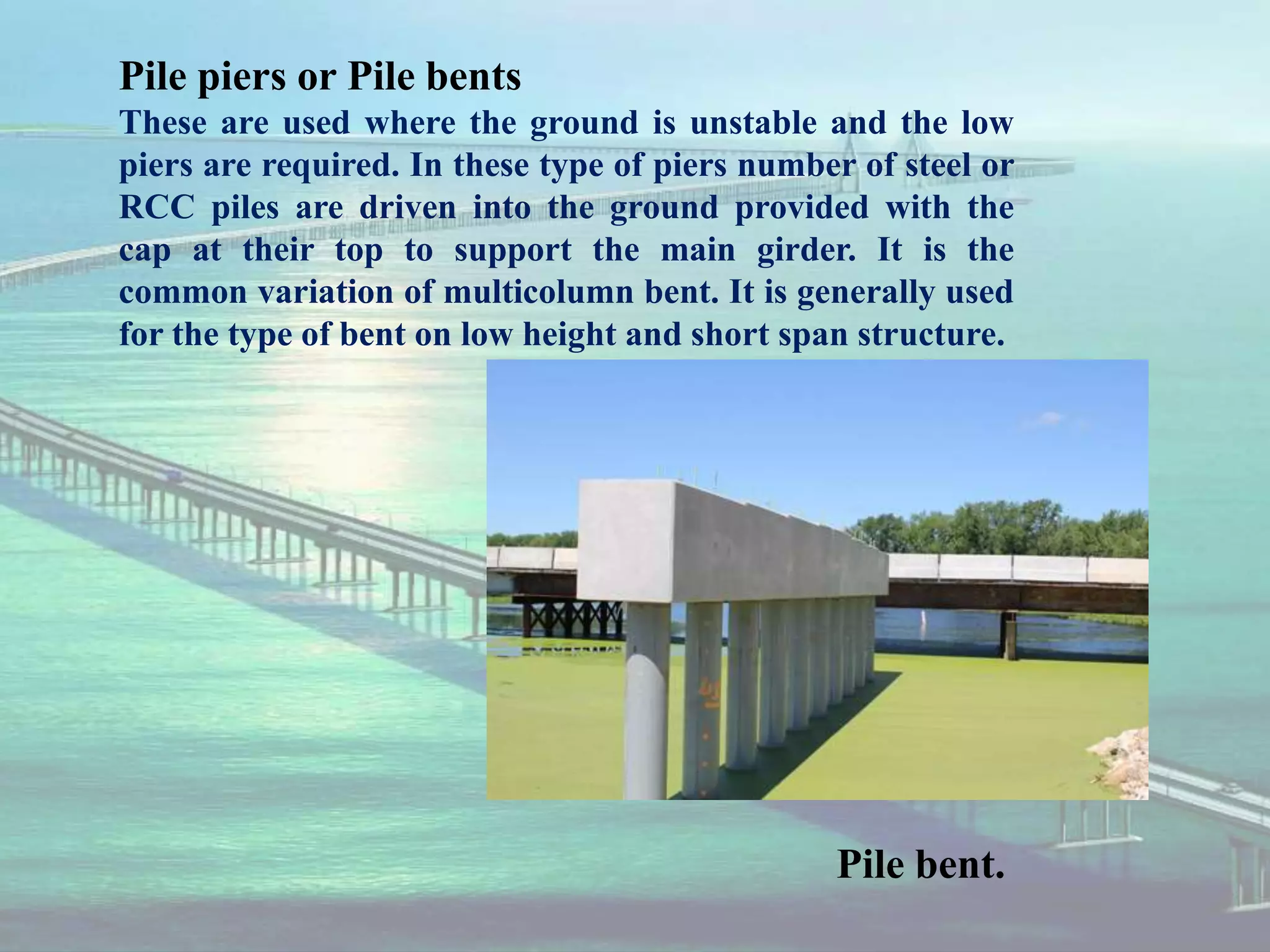 About Bridge pier. | PPTX