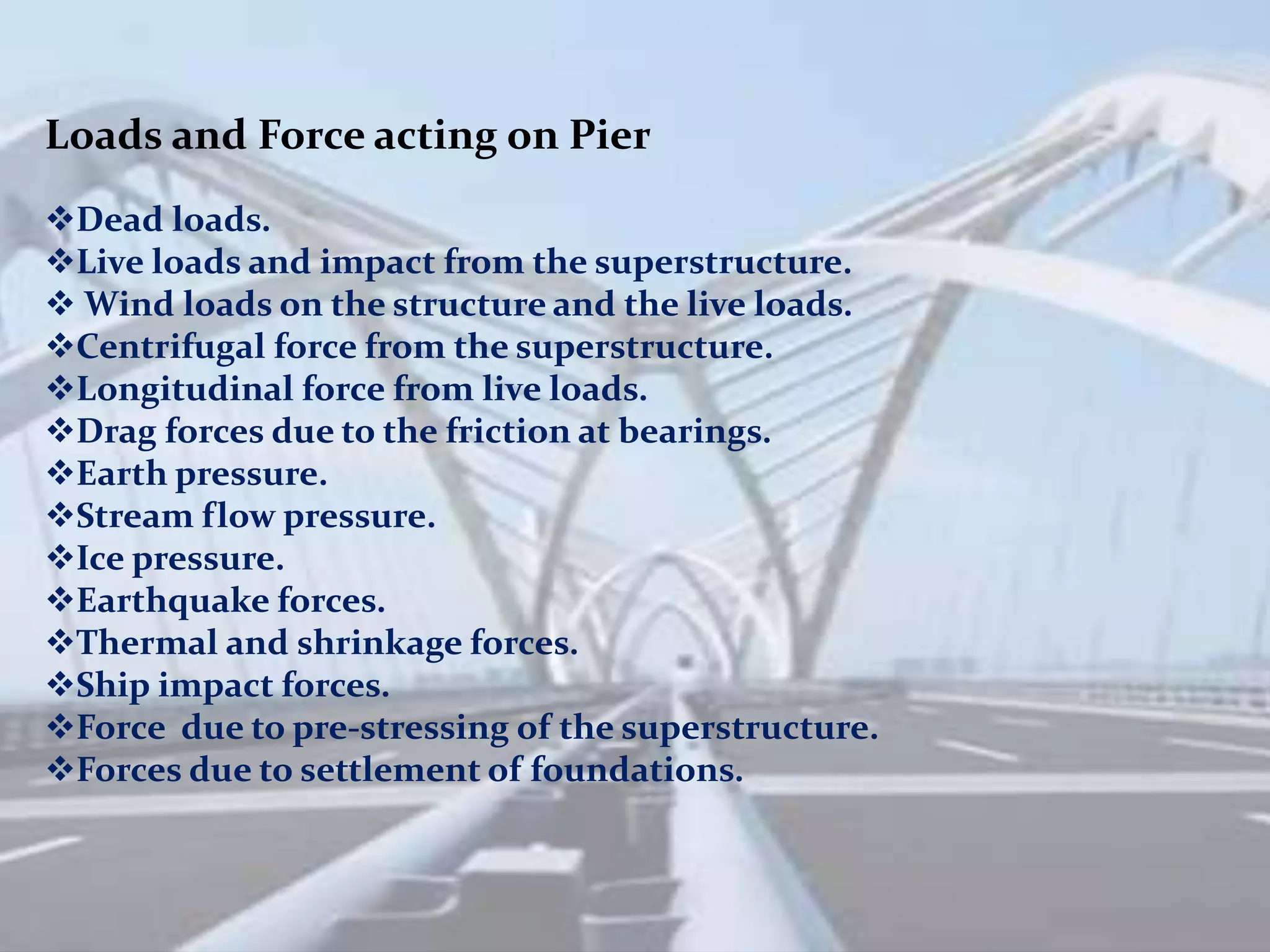 About Bridge pier. | PPTX
