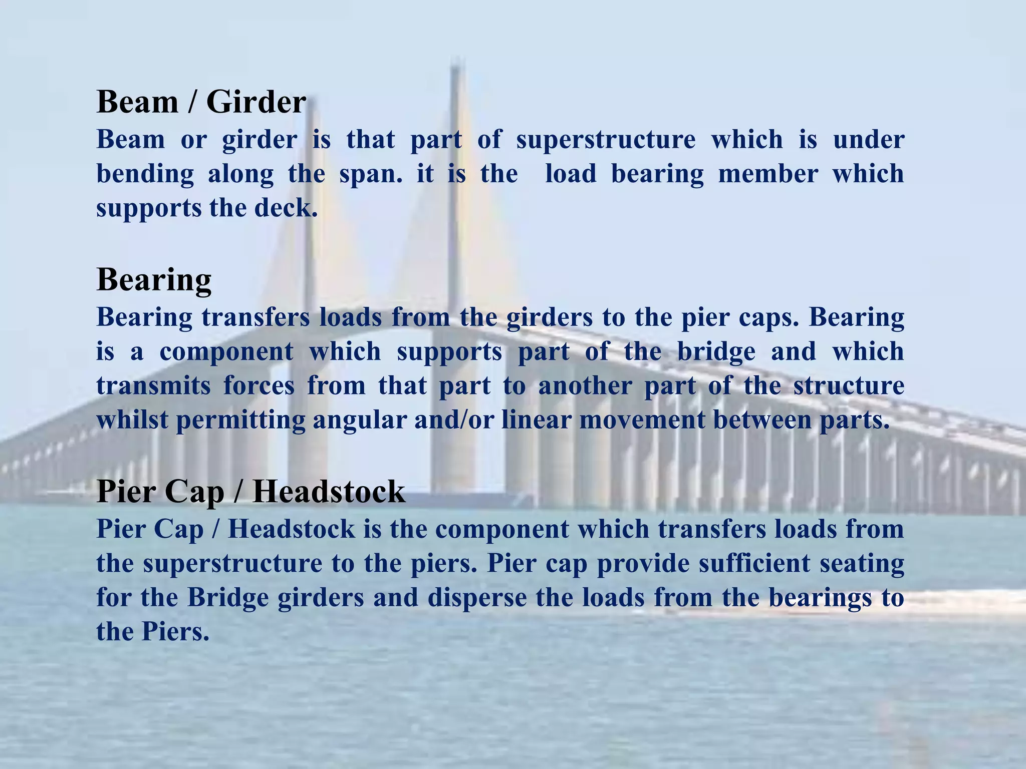 About Bridge pier. | PPTX