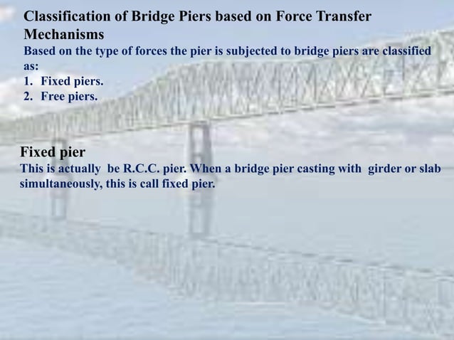 About Bridge pier. | PPTX