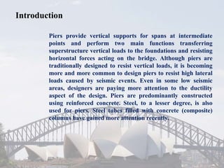 About Bridge pier. | PPTX