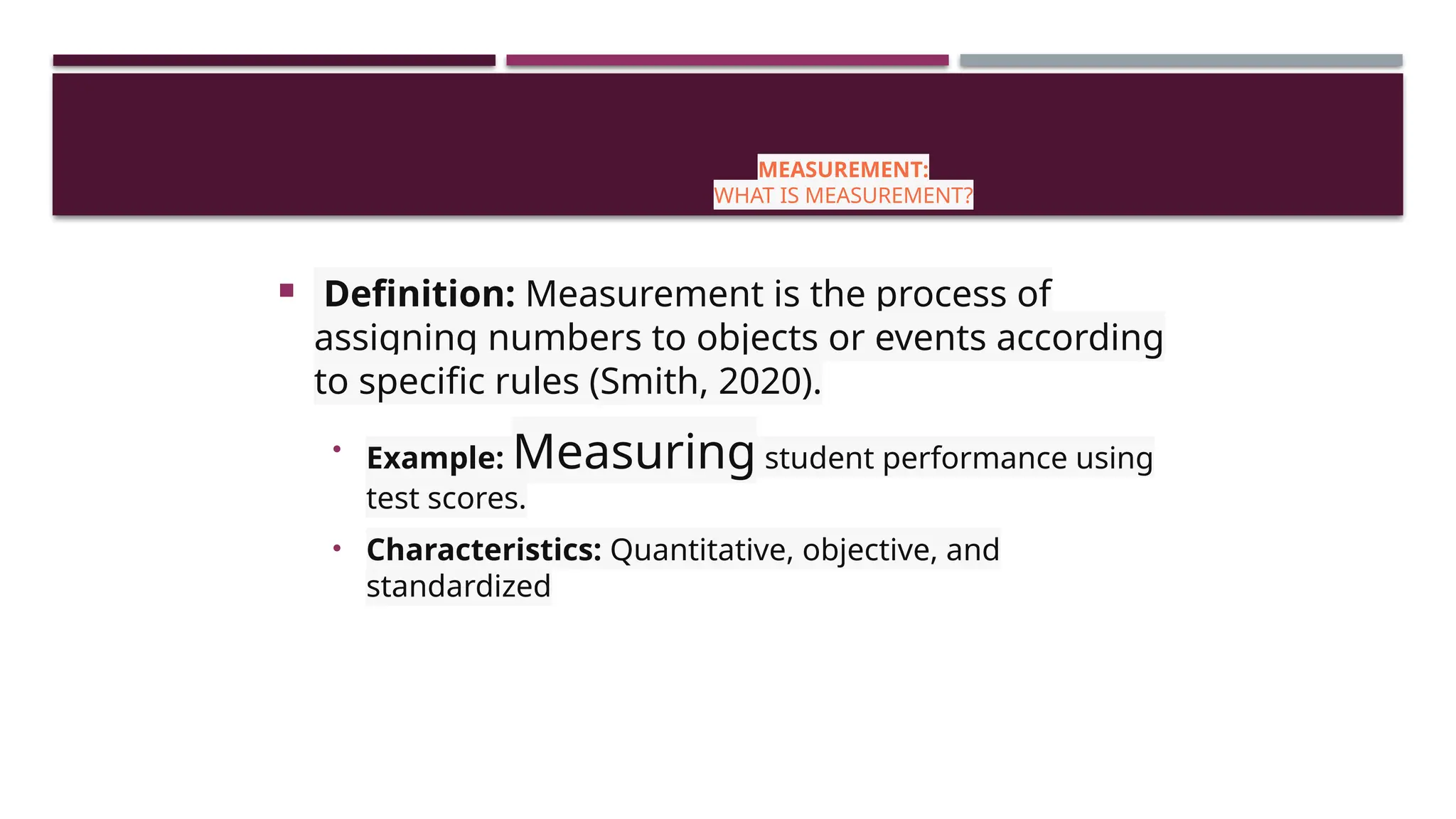 Difference between Measurement, Exam, Assessment and Evaluation.pptx ...