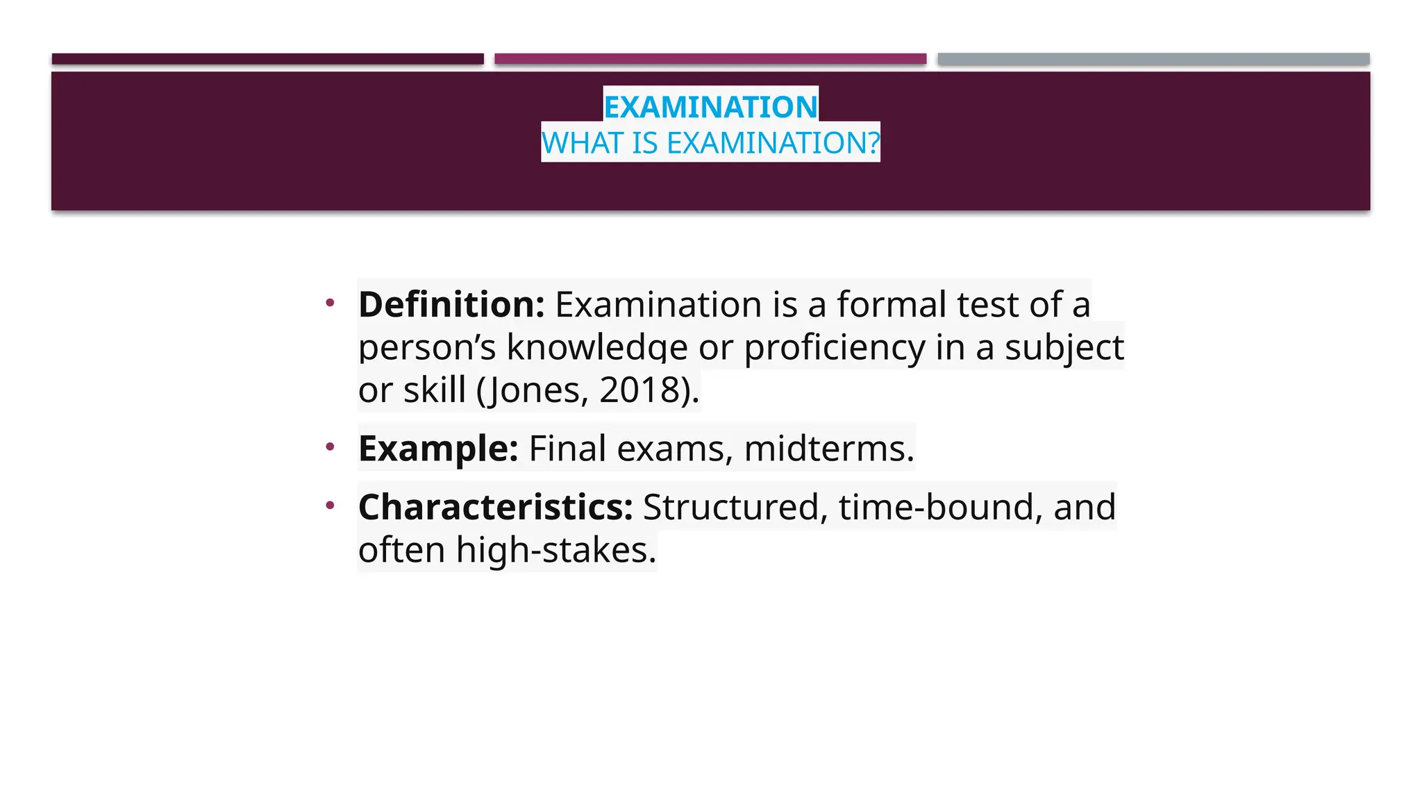 Difference between Measurement, Exam, Assessment and Evaluation.pptx ...