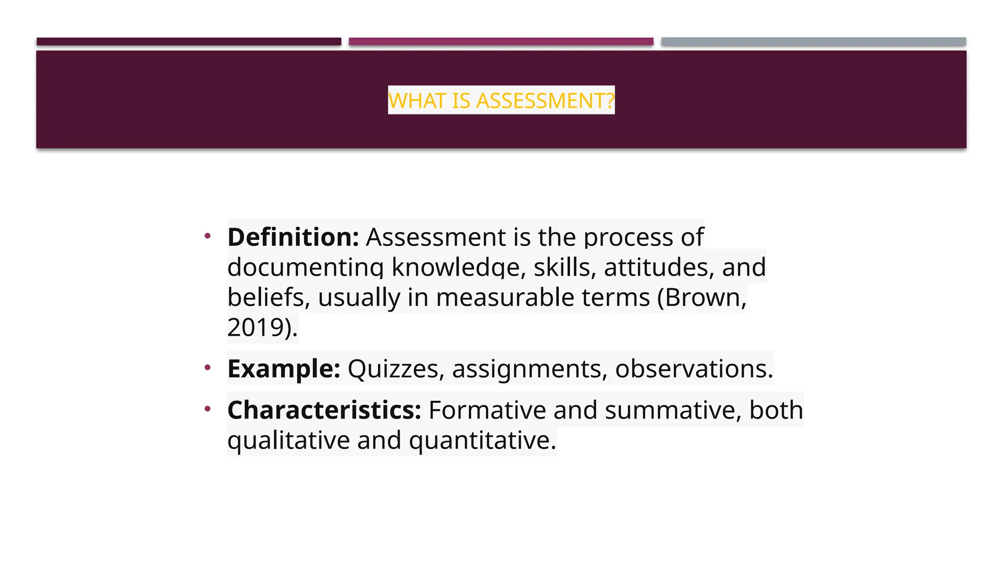 Difference between Measurement, Exam, Assessment and Evaluation.pptx ...